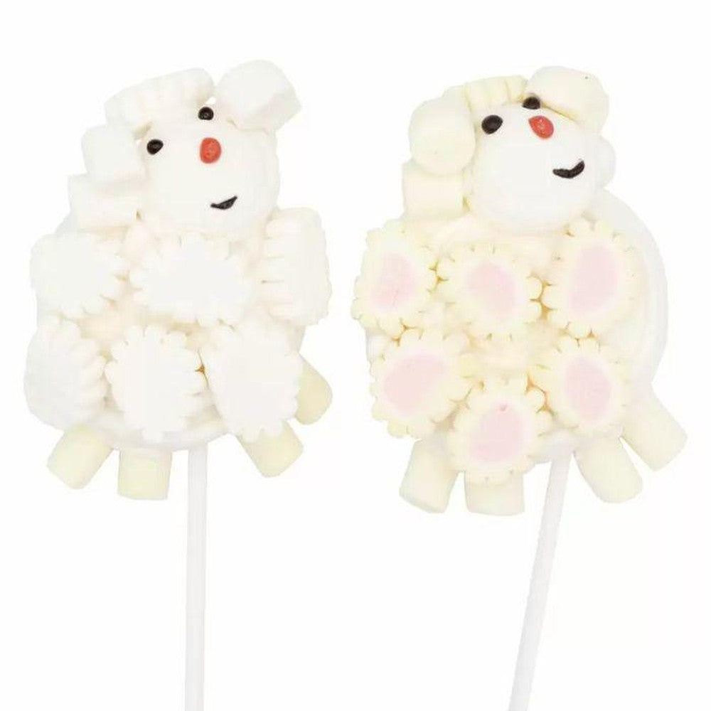 Candy Realms Lucy Lamb Mallow Lolly 35g x 1 Lolly | Giant Bradley's Online Sweet Shop