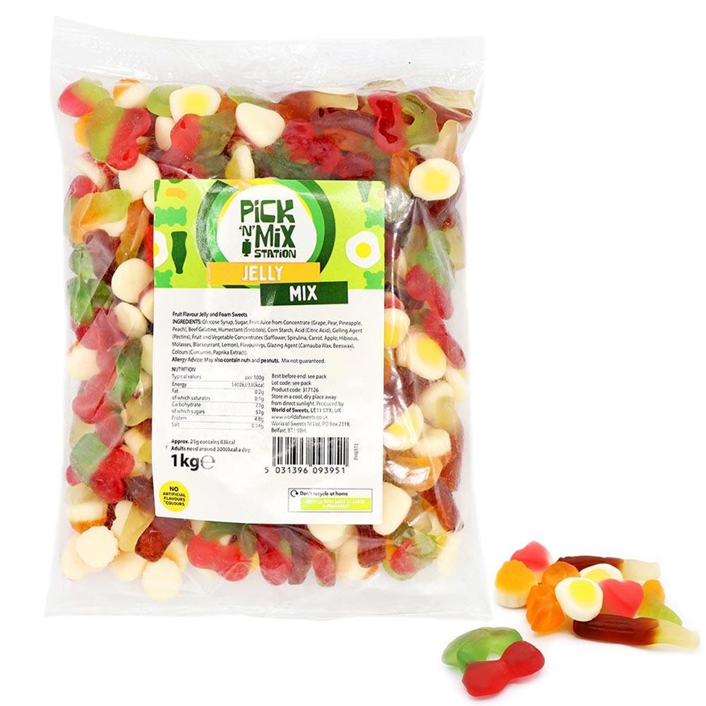1kg Pick N Mix Sweets Bag – Giant Bradley's Online Sweet Shop