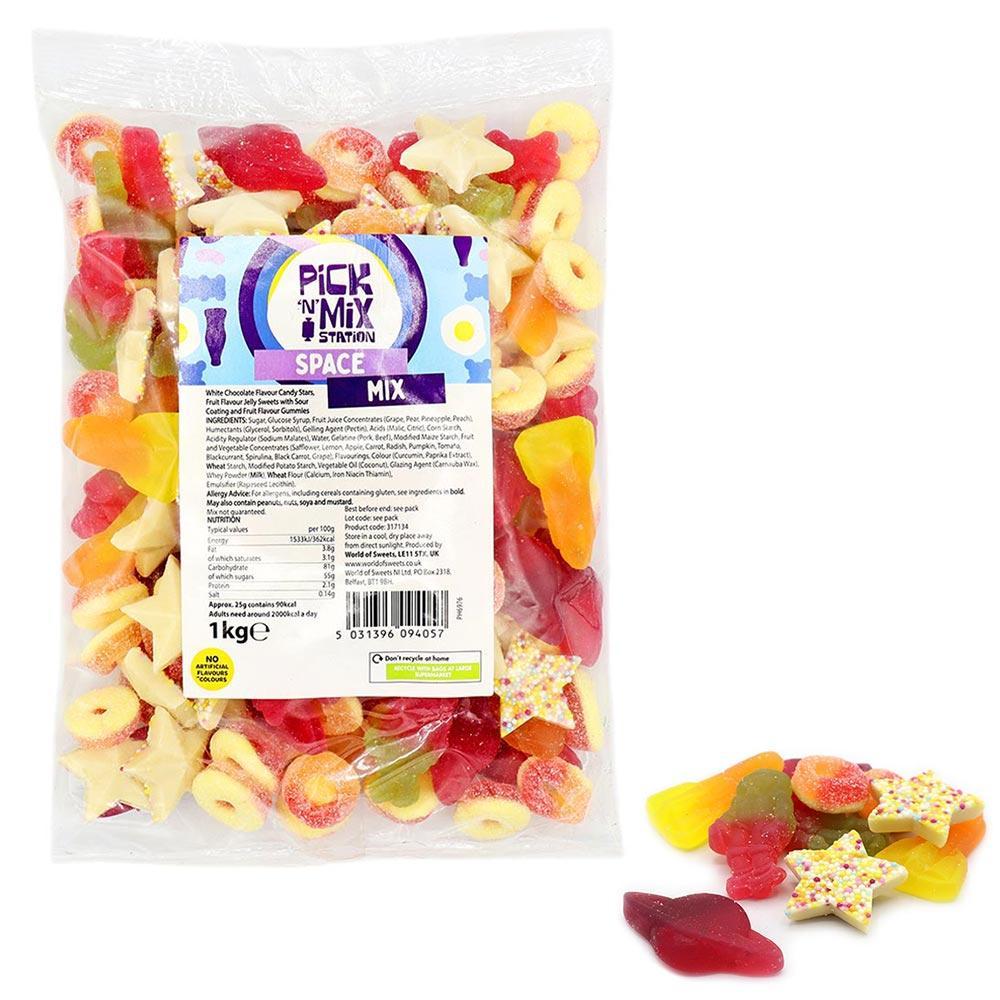 1kg Pick N Mix Sweets Bag | Giant Bradley's Online Sweet Shop
