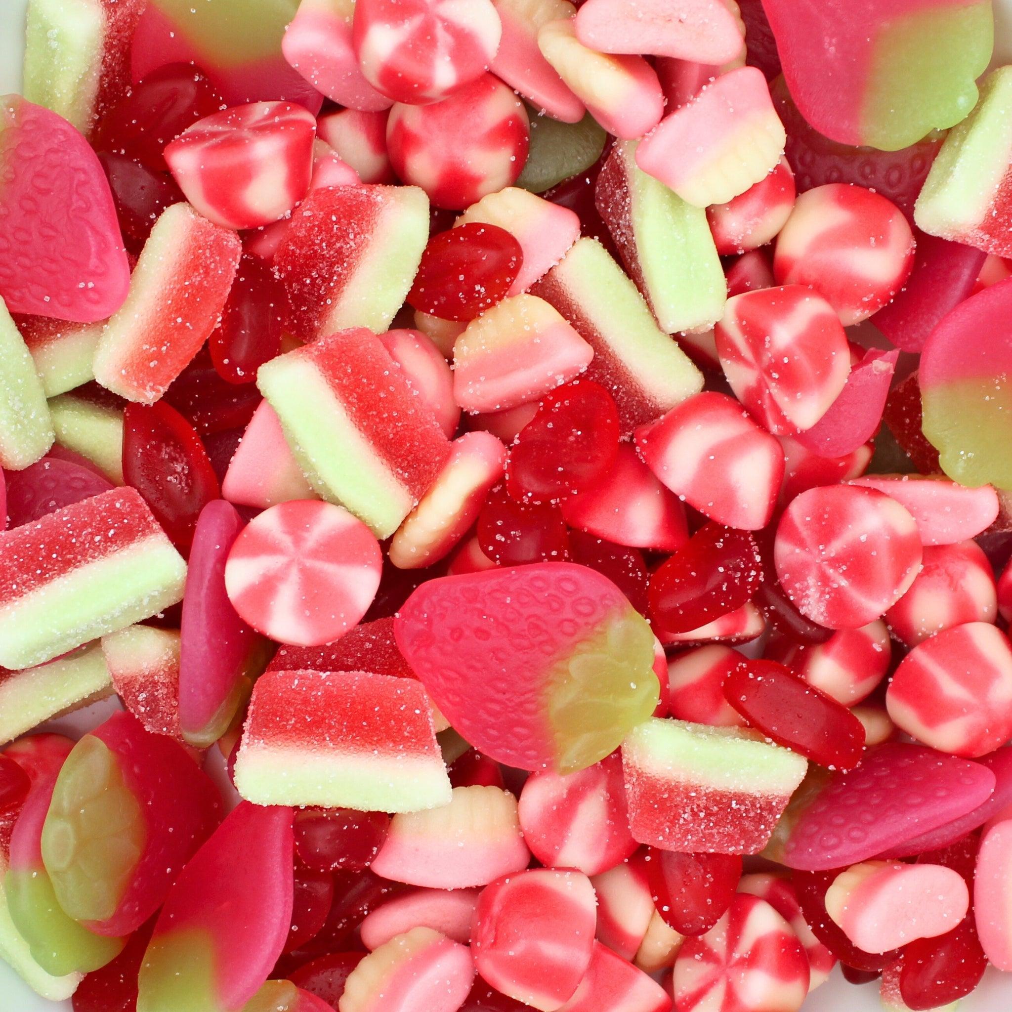 1kg Red Sweets Mix Bag – Giant Bradley's Online Sweet Shop