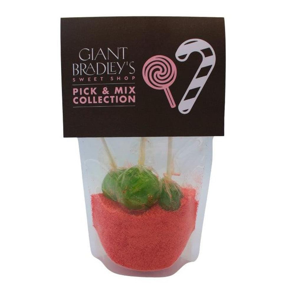 Apple & Raspberry Dip n' Lick Crystal Lollies – Giant Bradley's Online ...