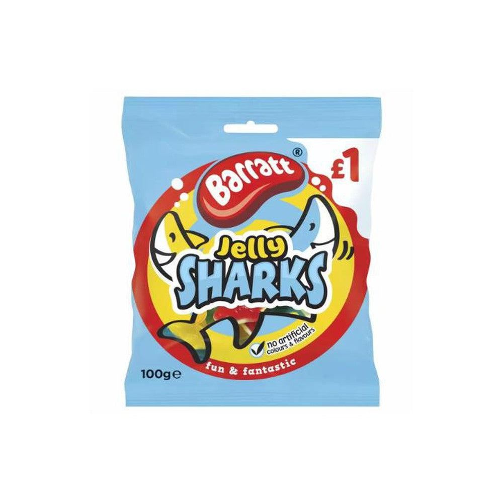 Barratt Fun & Fantastic Jelly Sharks 100g | Giant Bradley's Online ...
