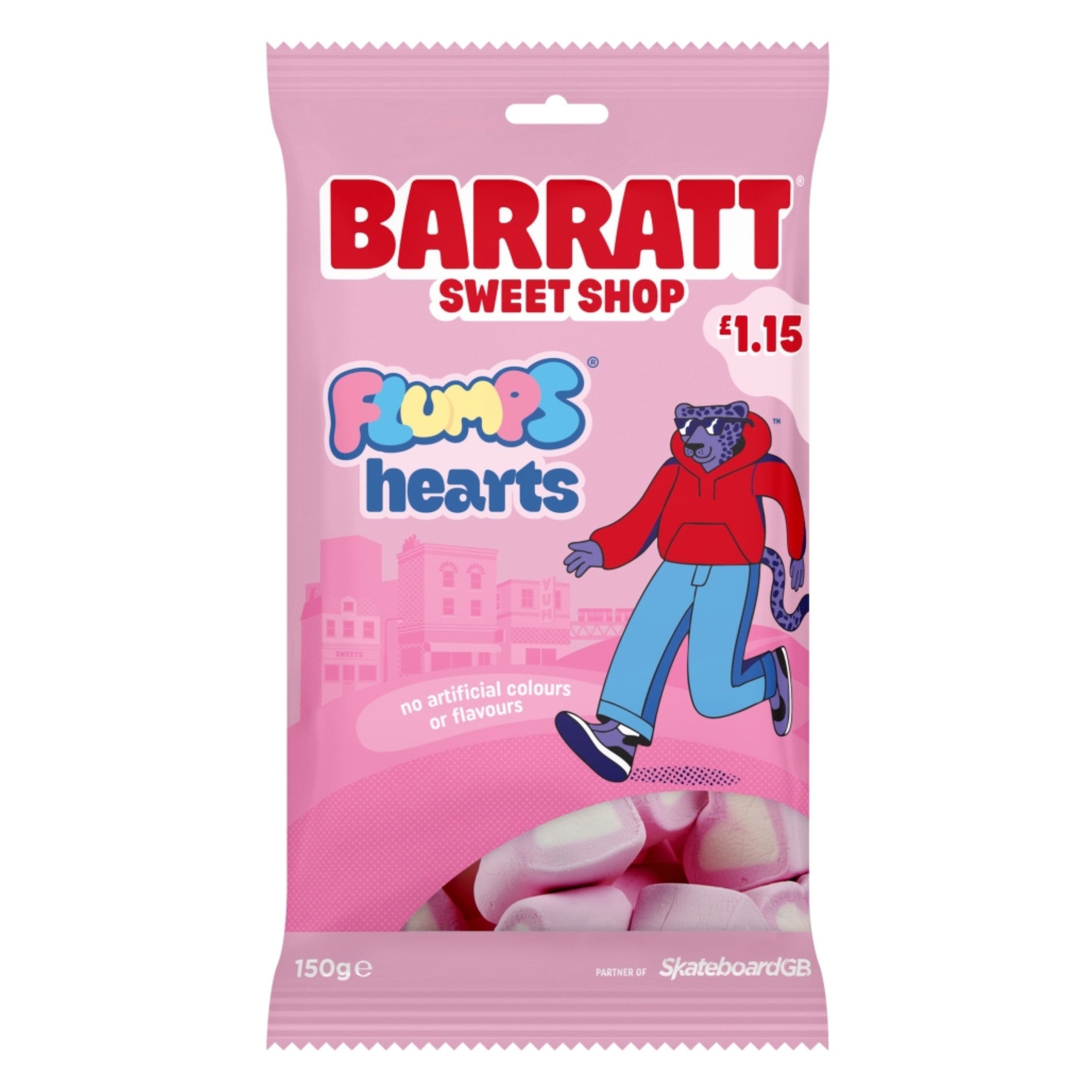 Barratt Sweet Shop Flumps Hearts 130g PMP – Giant Bradley's Online ...