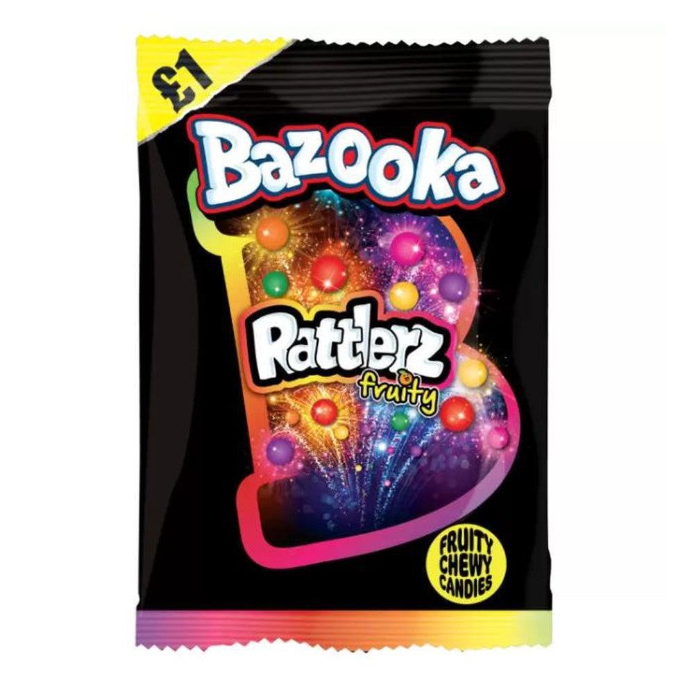 Bazooka Rattlerz Fruity Chewy Candies Share Bag 100g – Giant Bradley's ...