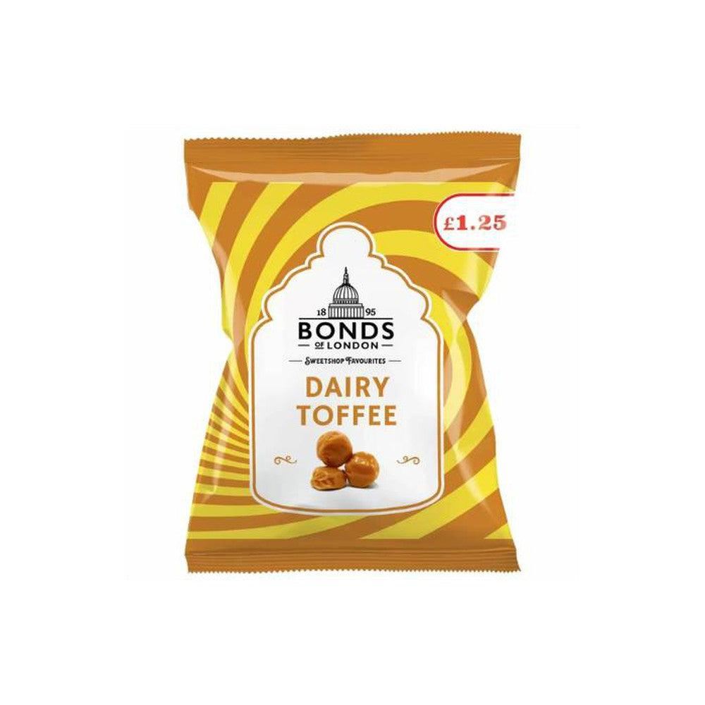 Bonds Dairy Toffee Bags 120g | Giant Bradley's Online Sweet Shop