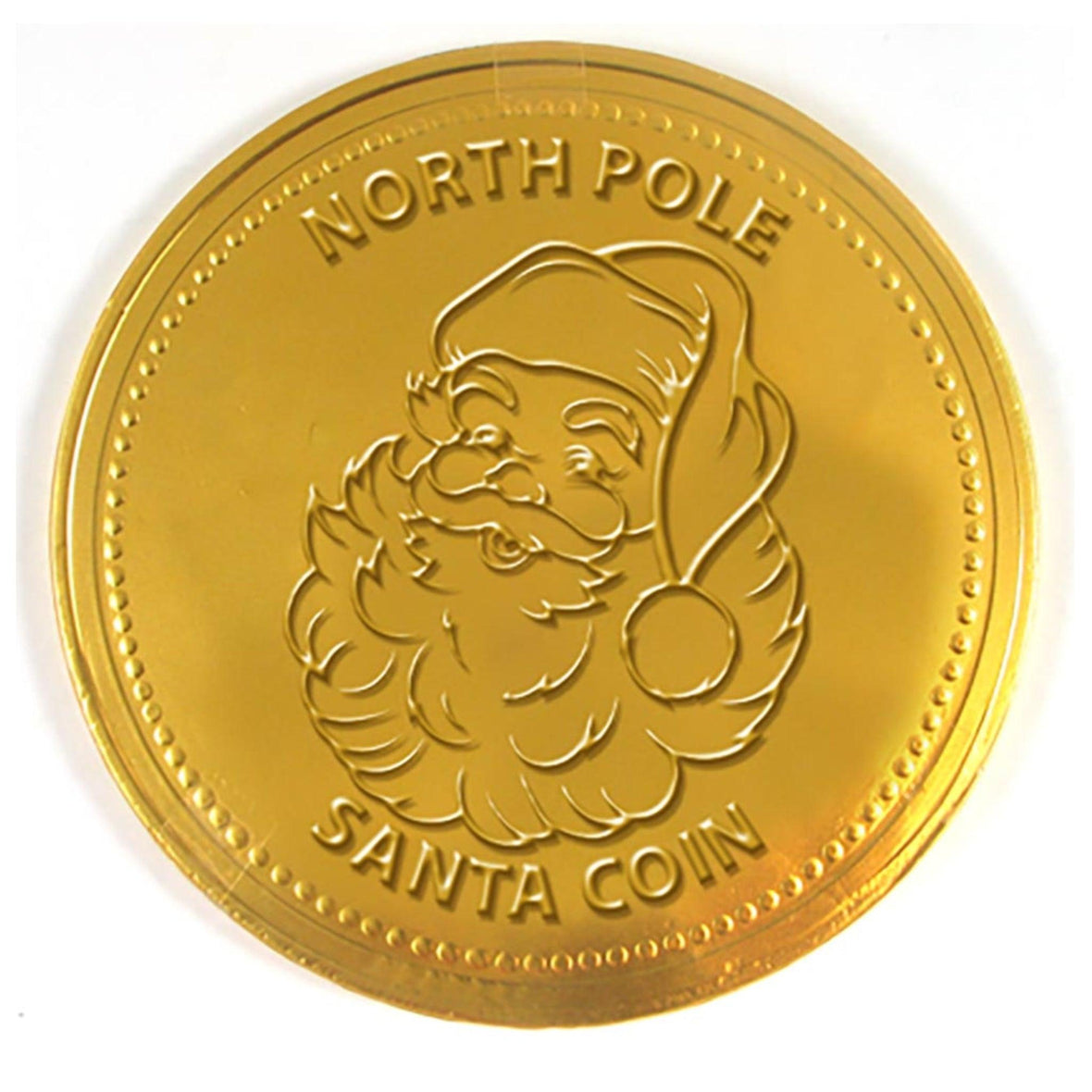 Bonds Giant Gold Santa Coin 50g – Giant Bradley's Online Sweet Shop