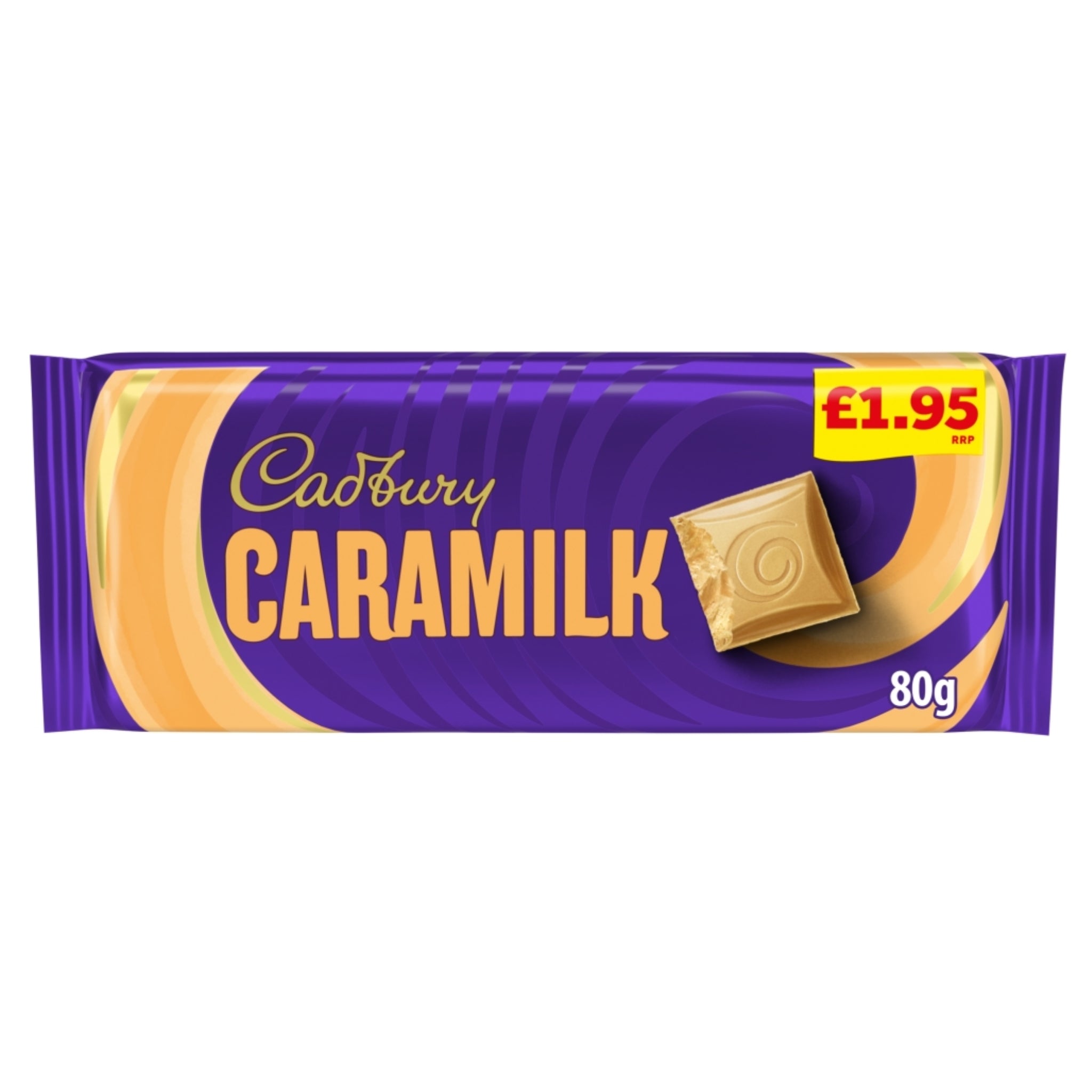 Cadbury Caramilk Golden Caramel Chocolate Bar 80g PMP – Giant Bradley's ...
