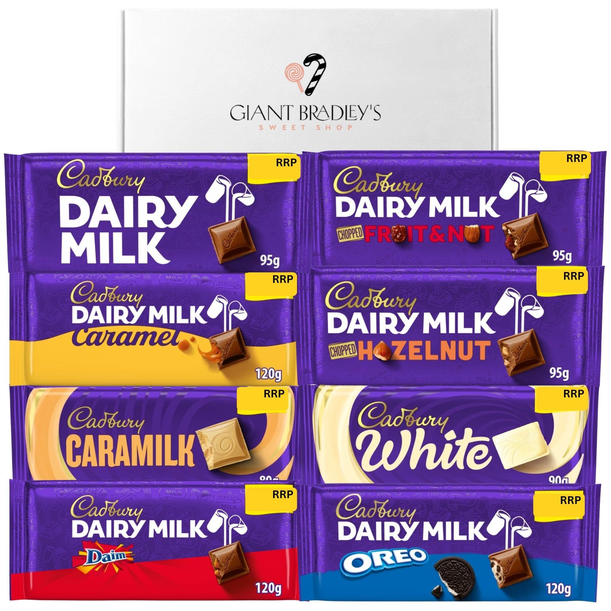 Cadbury Chocolate Sharing Bar Variety Box – Giant Bradley's Online ...