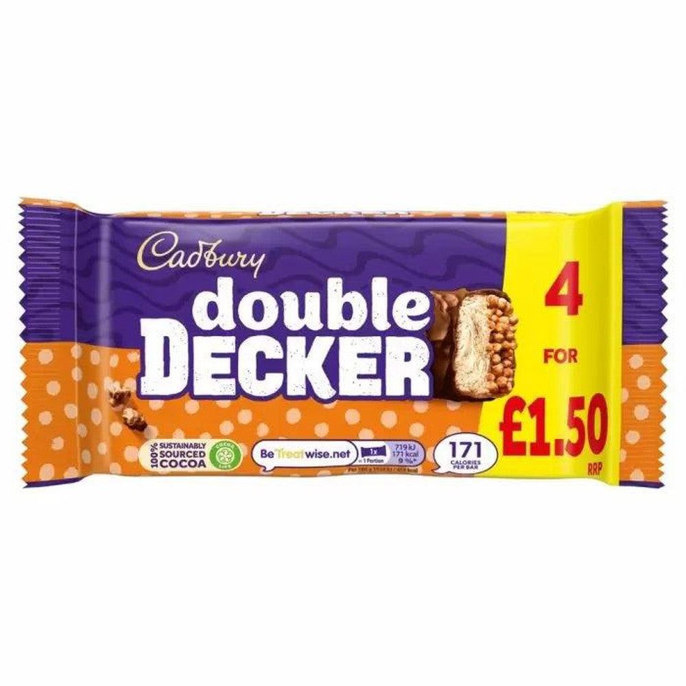 Cadbury Double Decker x4 150g – Giant Bradley's Online Sweet Shop