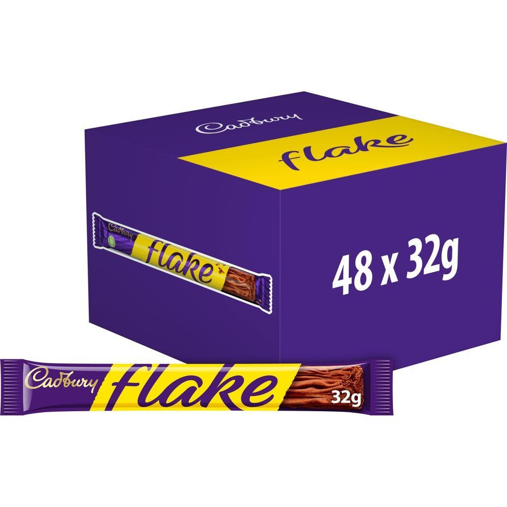 Cadbury Flake Chocolate Bar 32g – Giant Bradley's Online Sweet Shop
