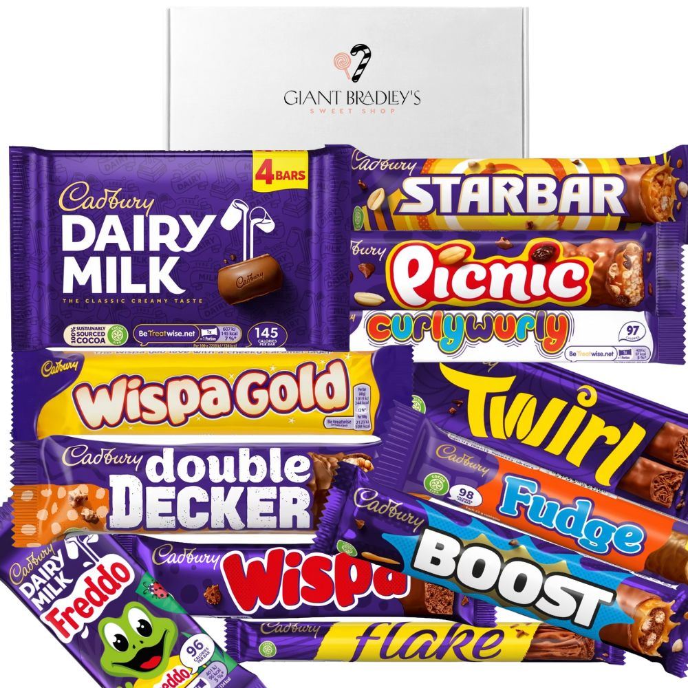 Cadbury Selection British Chocolate Bar Selection Box 10, 58% OFF