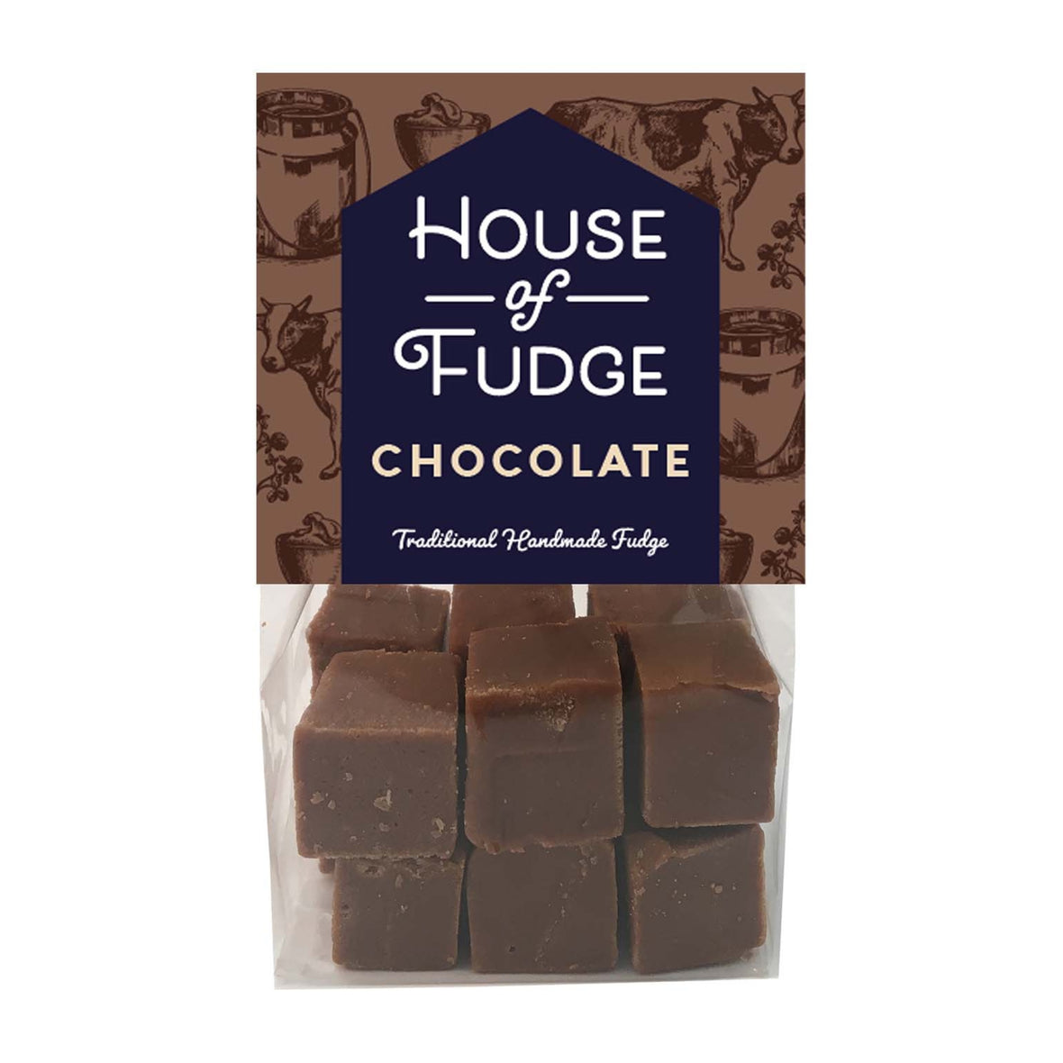 Chocolate Gourmet Fudge Bag by House of Fudge 150g – Giant Bradley's ...
