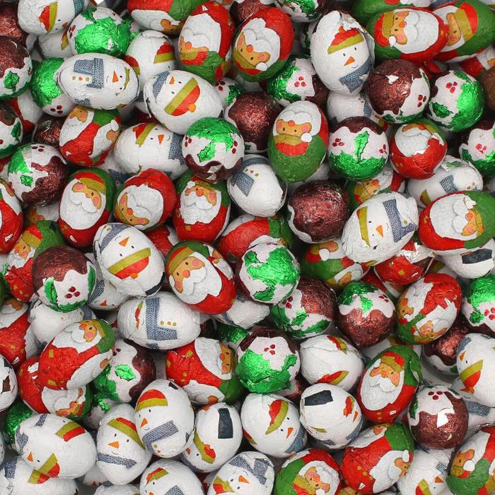 Christmas Foiled Chocolate Shapes | Giant Bradley's Online Sweet Shop