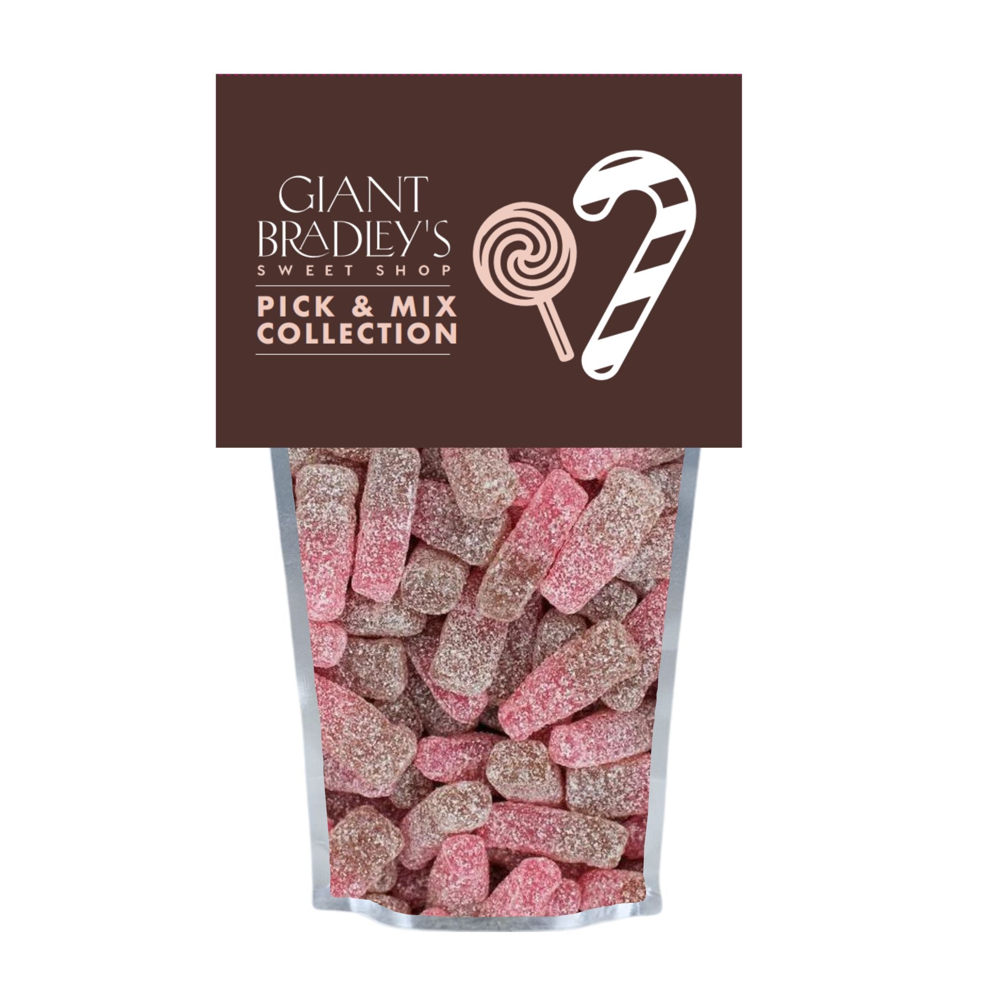 Fizzy Cherry Cola Bottles – Giant Bradley's Online Sweet Shop