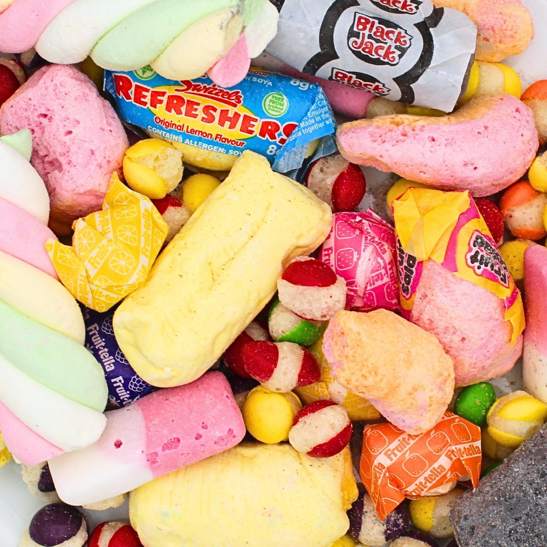 Freeze Dried Sweets Mixed 95g – Giant Bradley's Online Sweet Shop