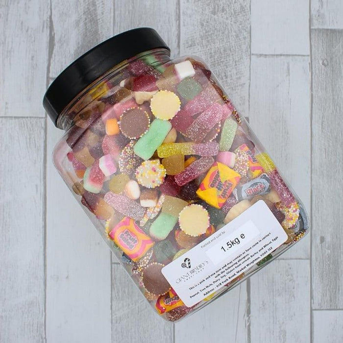 Happy Birthday Sweet Jar Gift | Giant Bradley's Online Sweet Shop