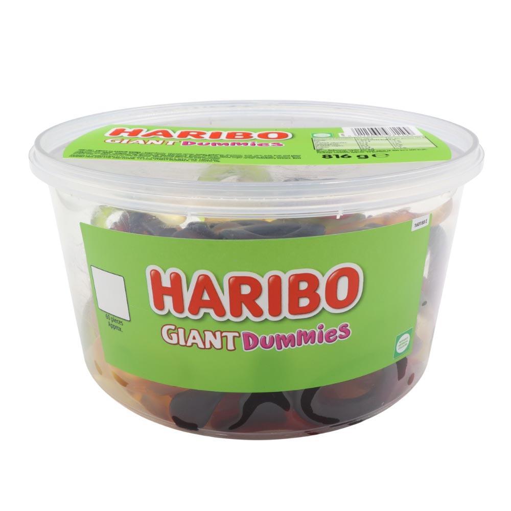 Haribo Giant Dummies Tub 816g | Giant Bradley's Online Sweet Shop