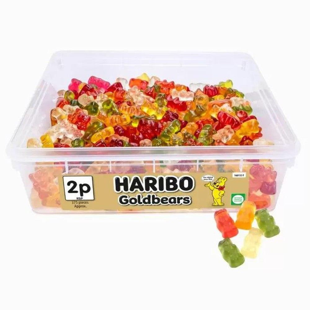 Haribo Goldbears Tub 460g – Giant Bradley's Online Sweet Shop