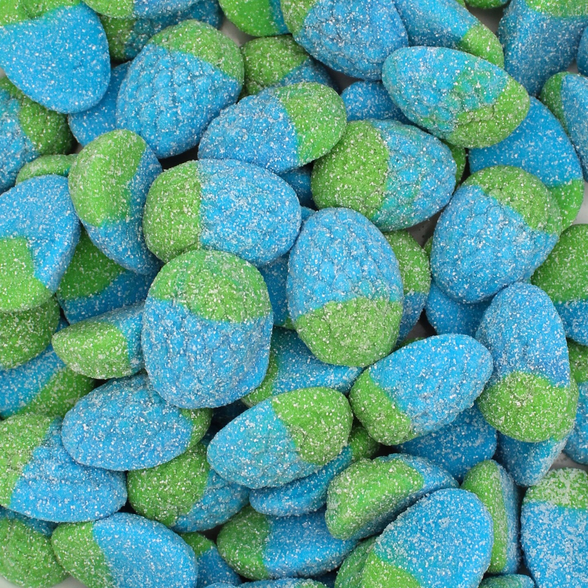 Jelly Filled Blue Raspberries – Giant Bradley's Online Sweet Shop