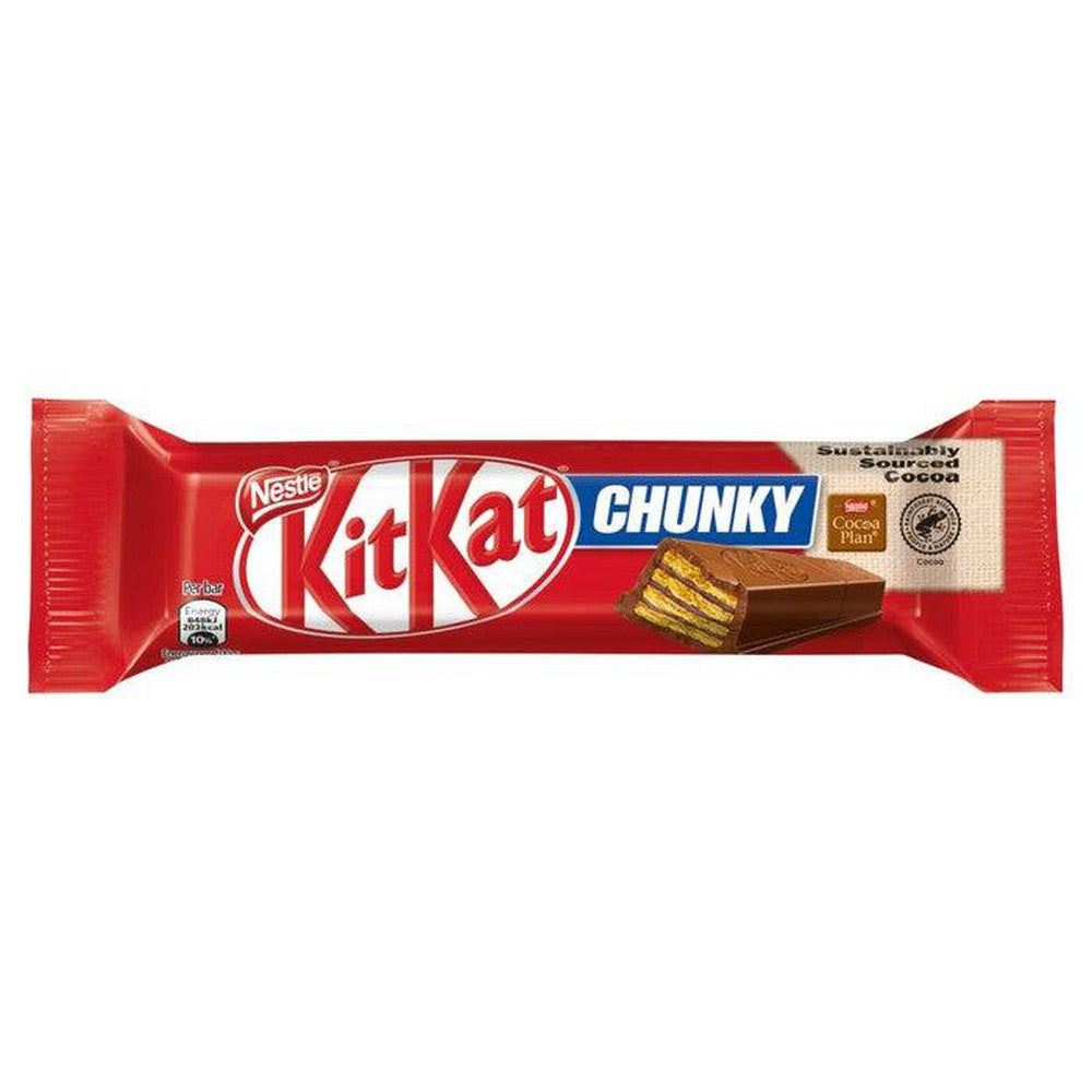 Kit Kat Chunky Milk Chocolate Bar 40g – Giant Bradley's Online Sweet Shop