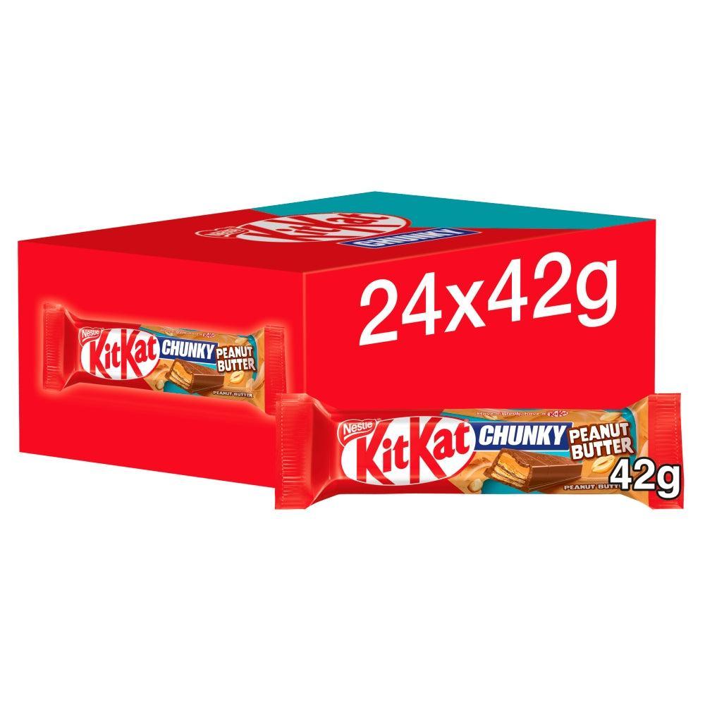 Kit Kat Chunky Peanut Butter Chocolate Bar 42g – Giant Bradley's Online ...