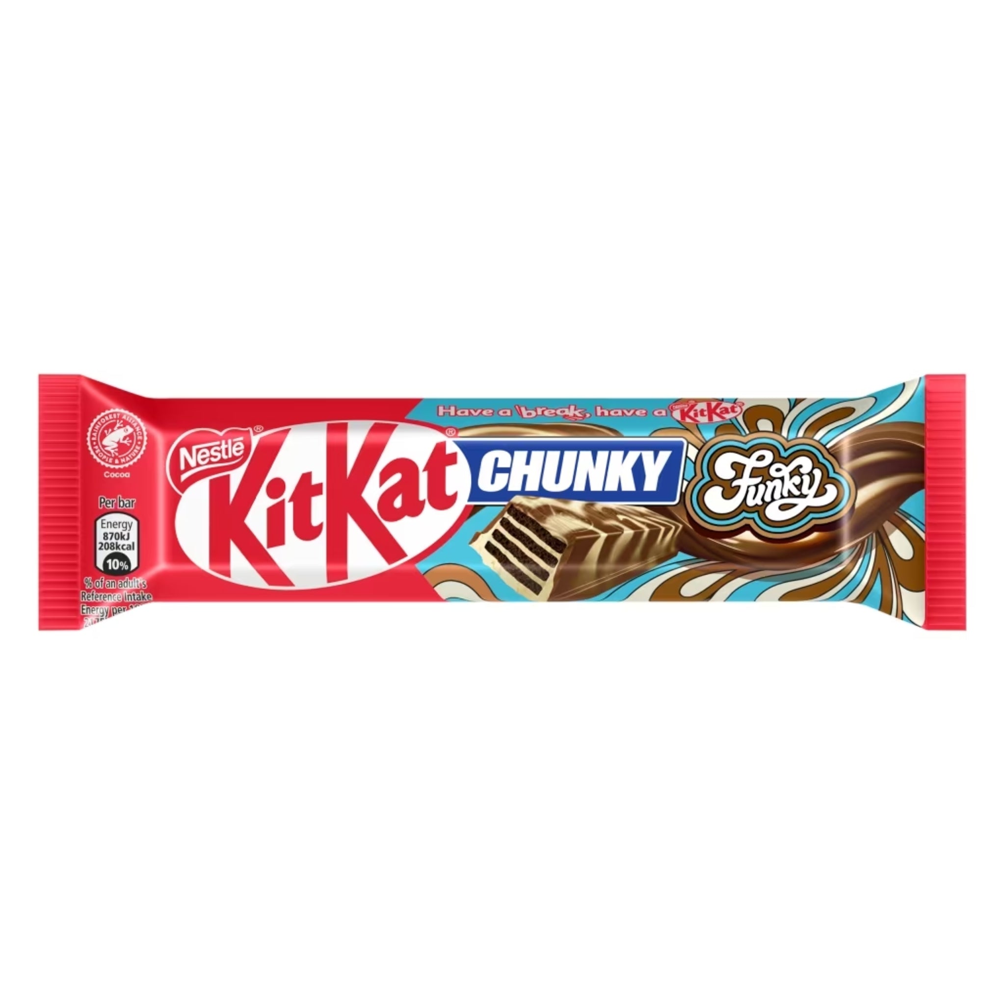KitKat Chunky Funky Chocolate Bar 40g - Bags, Boxes & Bars – Giant ...