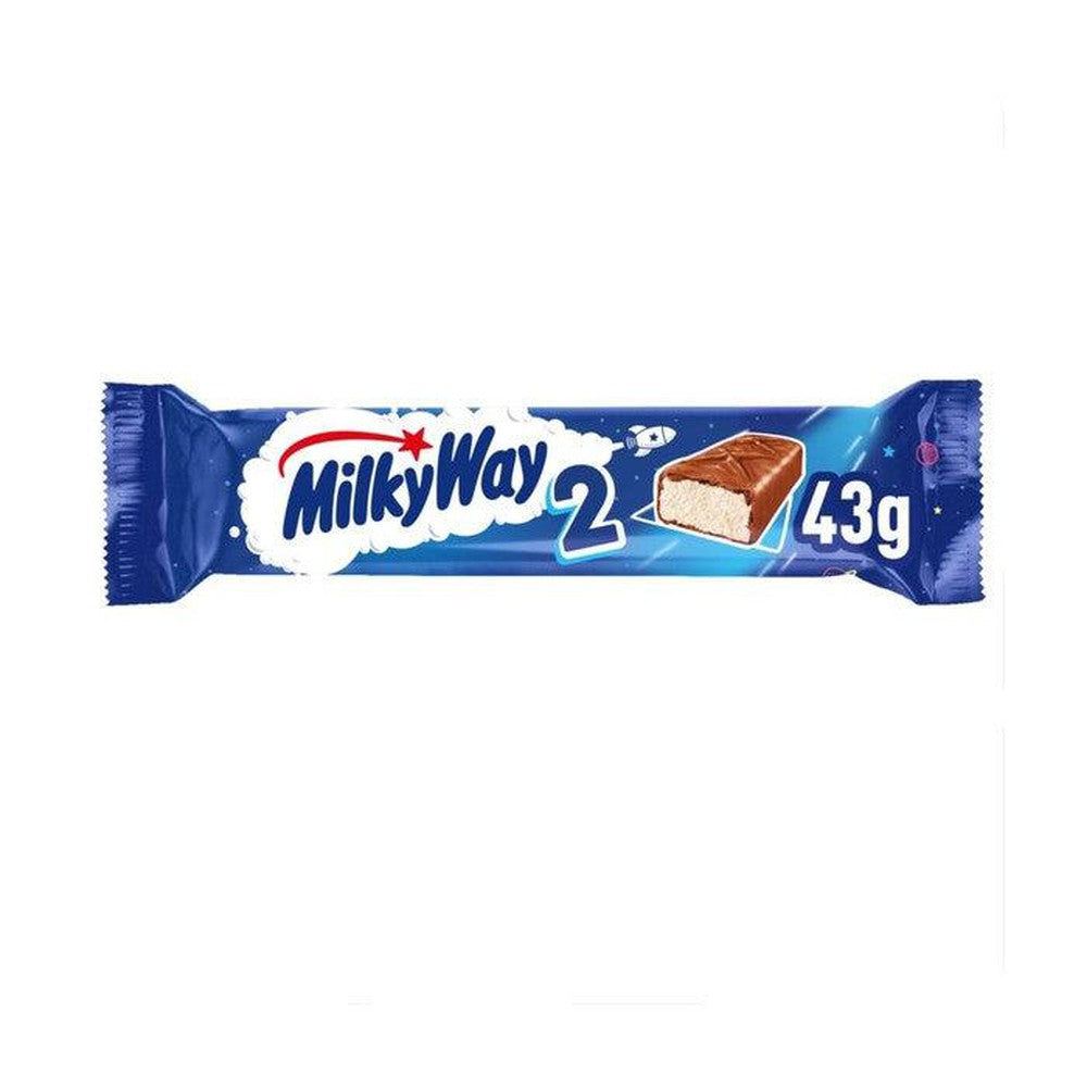 Milky Way Twin Chocolate Bars 43g | Giant Bradley's Online Sweet Shop