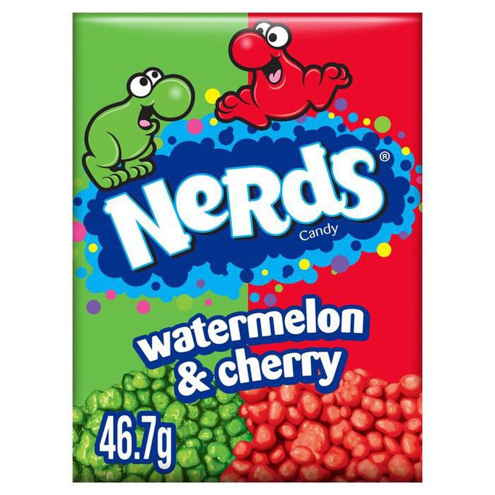 Nerds Watermelon & Cherry 46.7g – Giant Bradley's Online Sweet Shop