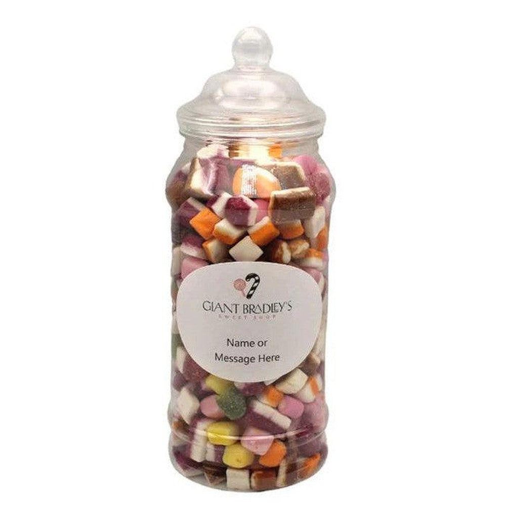 Personalised Sweet Jar | Giant Bradley's Online Sweet Shop