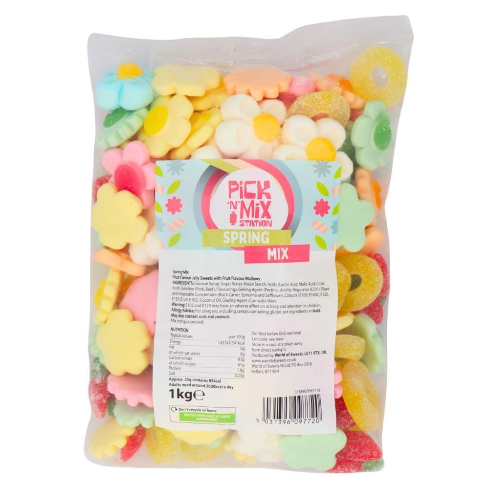 Pick N Mix Station Spring Mix 1kg – Giant Bradley's Online Sweet Shop