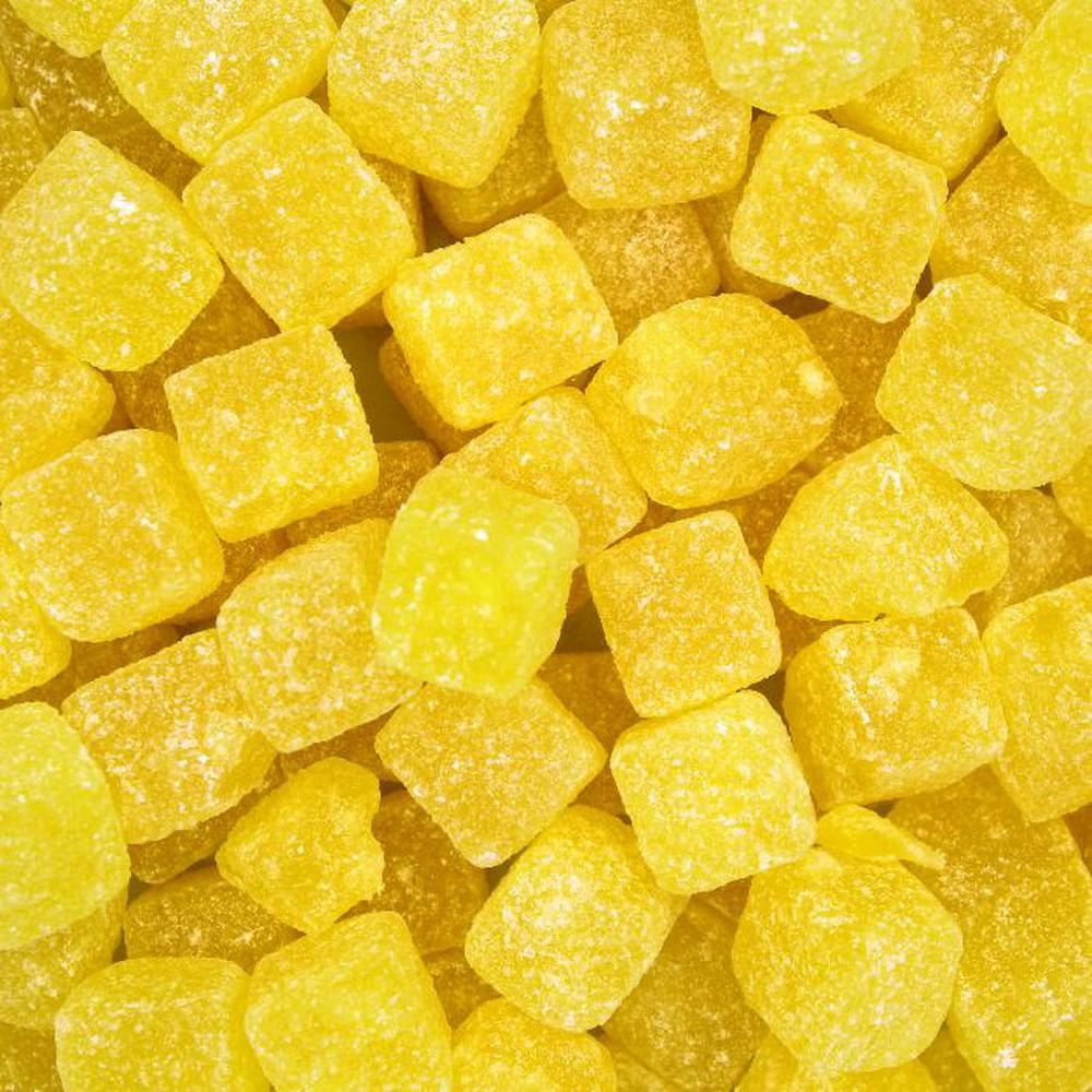 Pineapple Cubes – Giant Bradley's Online Sweet Shop