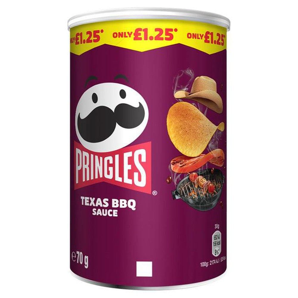 Pringles Texas BBQ Sauce Sharing Can 70g | Giant Bradley's Online Sweet ...