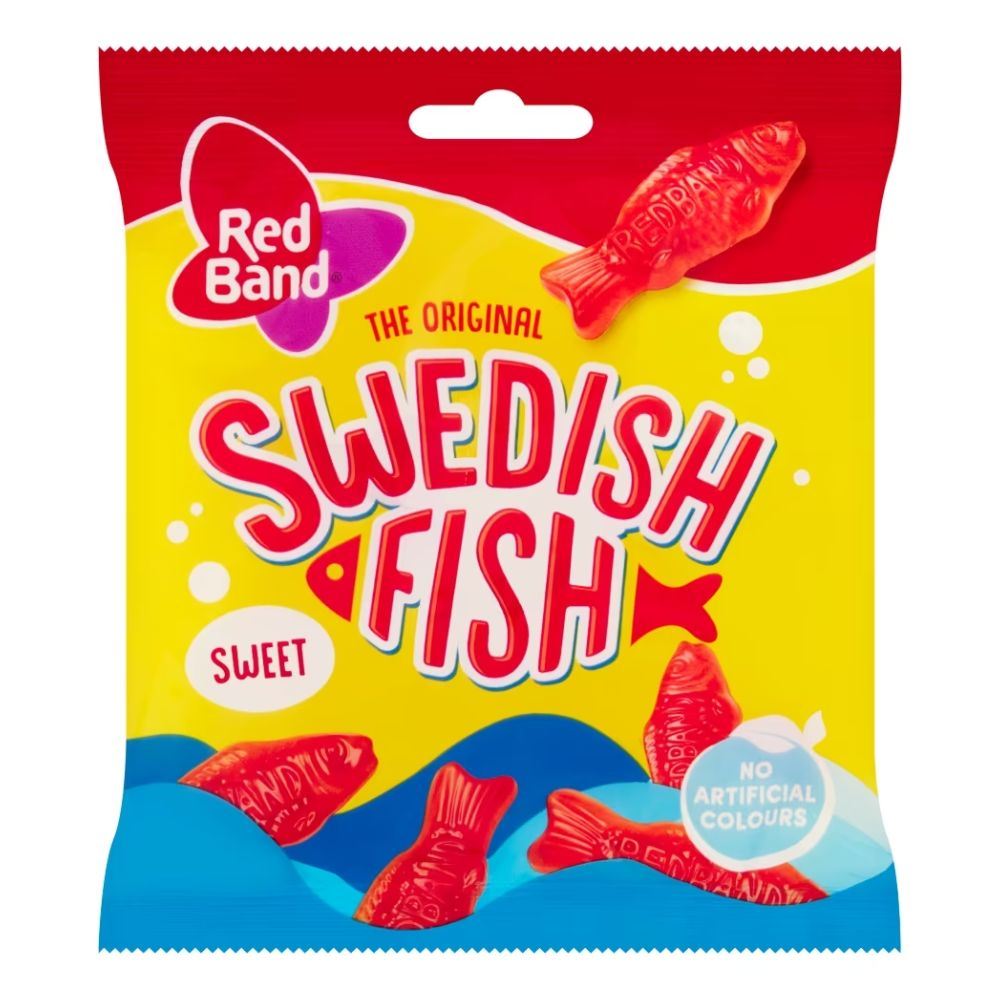 Red Band The Original Sweet Swedish Fish 100g – Giant Bradley's Online ...