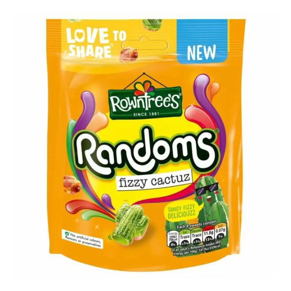 Rowntree's Randoms Fizzy Cactuz Sweets Pouch 130g | Giant Bradley's ...