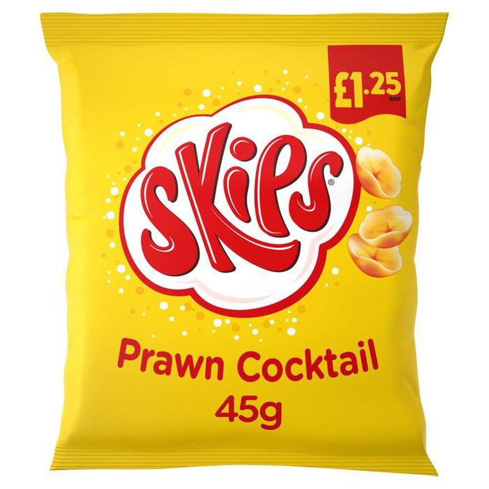 Skips Prawn Cocktail 45g – Giant Bradley's Online Sweet Shop