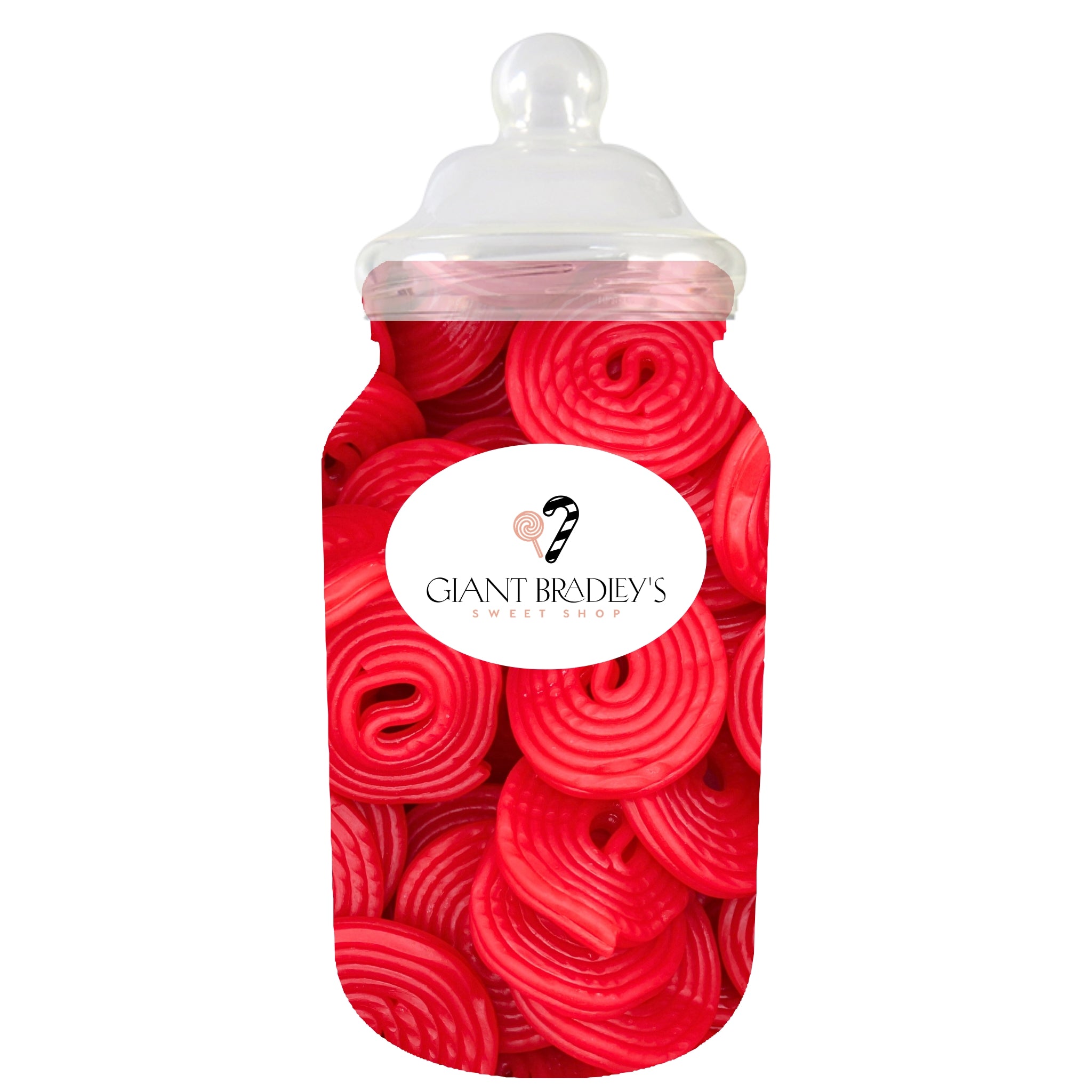 Strawberry Wheels | Giant Bradley's Online Sweet Shop