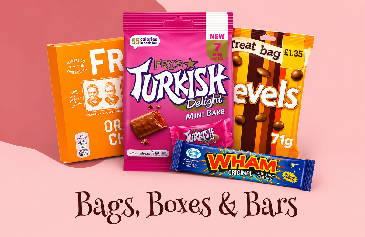 Sweet Bags, Boxes & Bars - Chocolate, Retro Sweets & Multipacks – Page ...