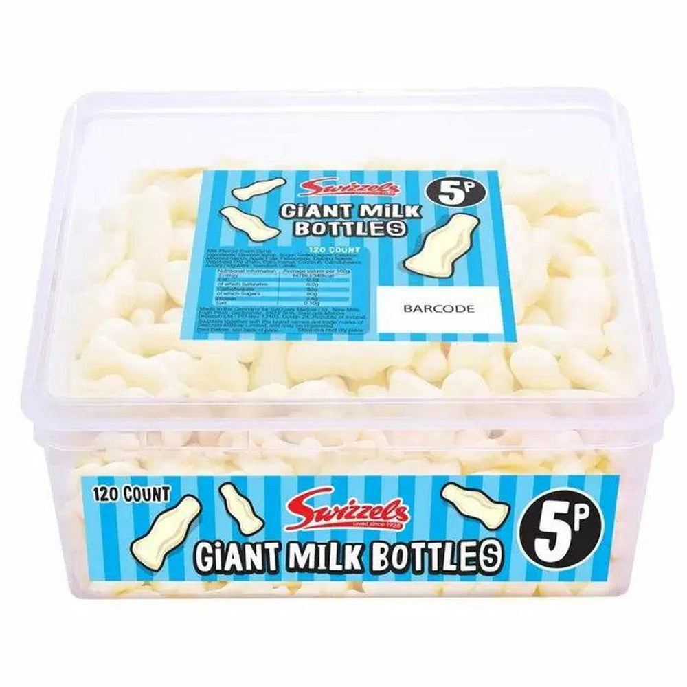 Swizzels Giant Milk Bottles | Giant Bradley's Online Sweet Shop