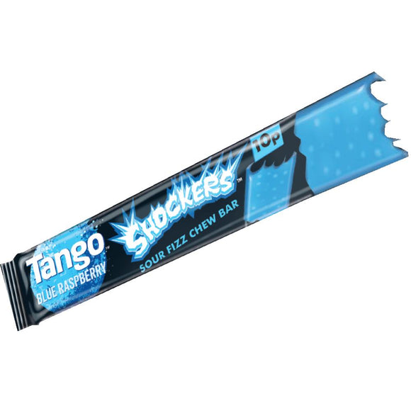 Tango Sherbet Shockers Blue Raspberry Chew Bar 11g – Giant Bradley's ...