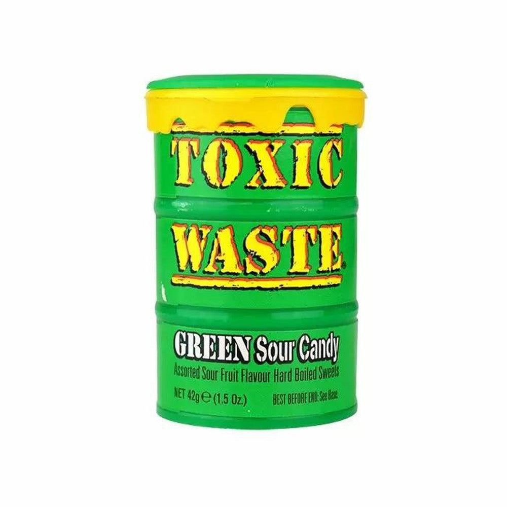 Toxic Waste Green Drum | Giant Bradley's Online Sweet Shop