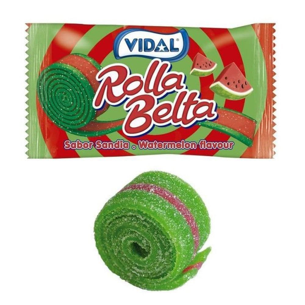 Vidal Rolla Belta Watermelon Rolls 20g – Giant Bradley's Online Sweet Shop