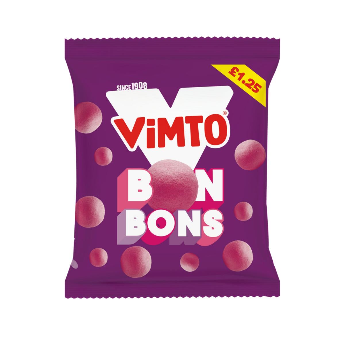 Vimto Bons Bons Bag 120g – Giant Bradley's Online Sweet Shop