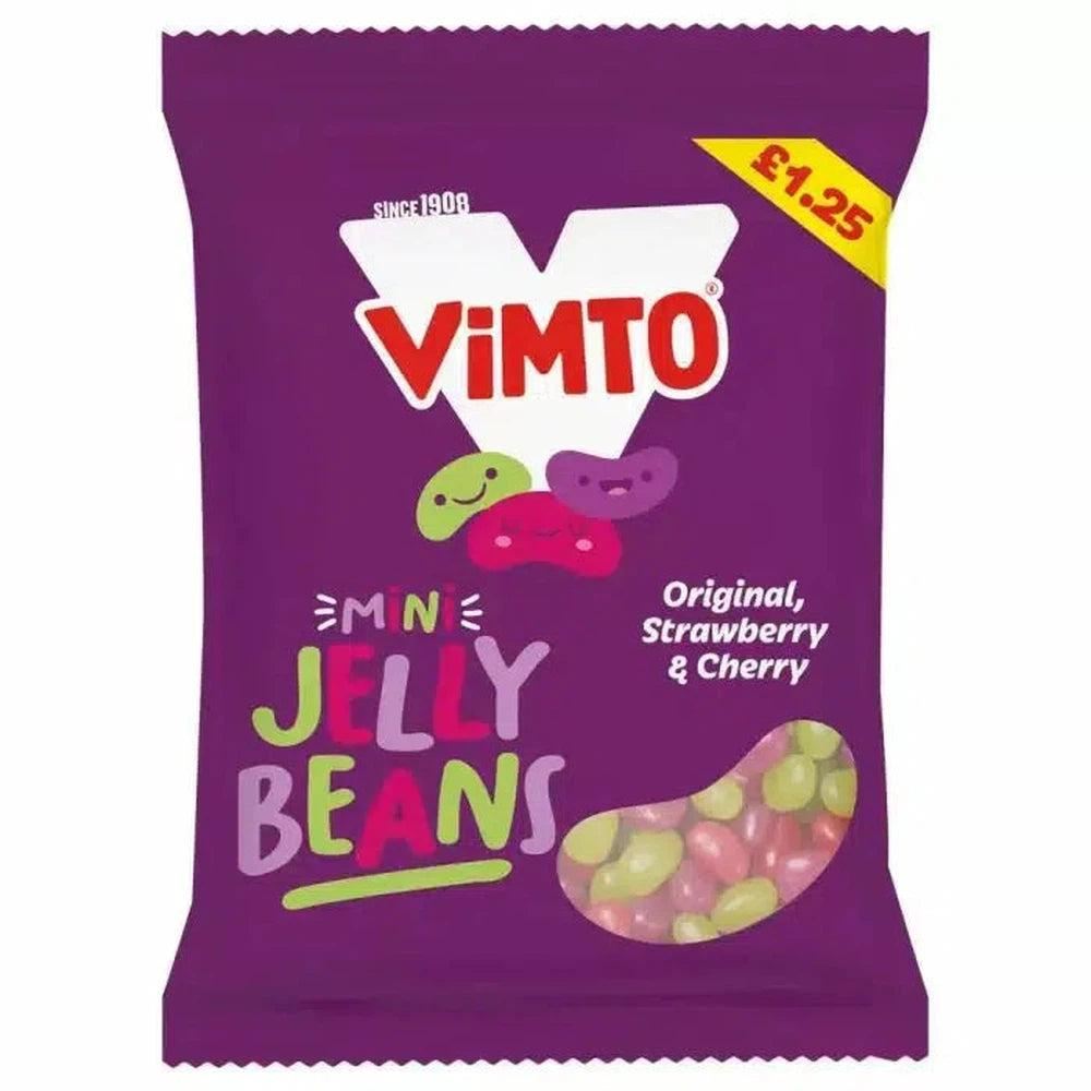 Vimto Mini Jelly Beans Bag 110g – Giant Bradley's Online Sweet Shop