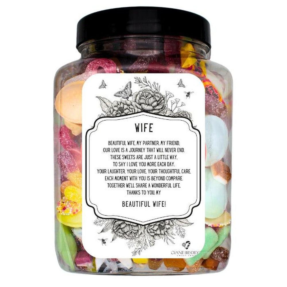 Wife's Sweet Jar | Giant Bradley's Online Sweet Shop