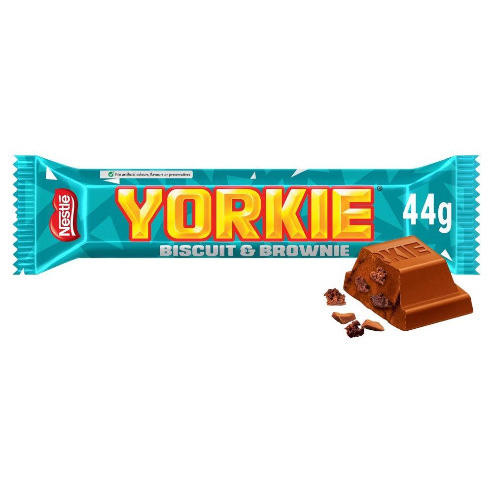 Yorkie Biscuit & Brownie Milk Chocolate Bar 44g – Giant Bradley's ...