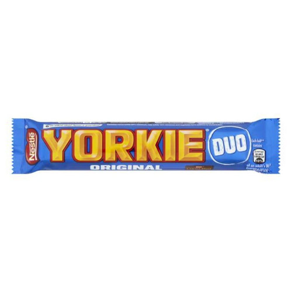 Yorkie Milk Chocolate Duo Bar 72g – Giant Bradley's Online Sweet Shop